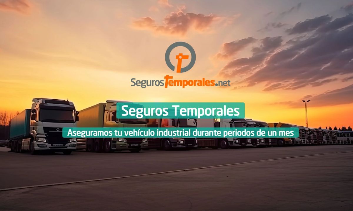 Seguros temporales para vehículos industriales en Madrid